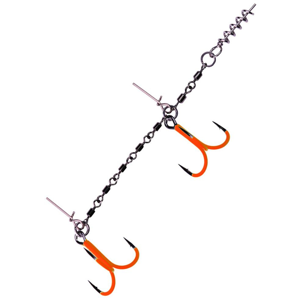 KP | Heavy Stinger Rig UV Orange Hook – Wildhunter.ie